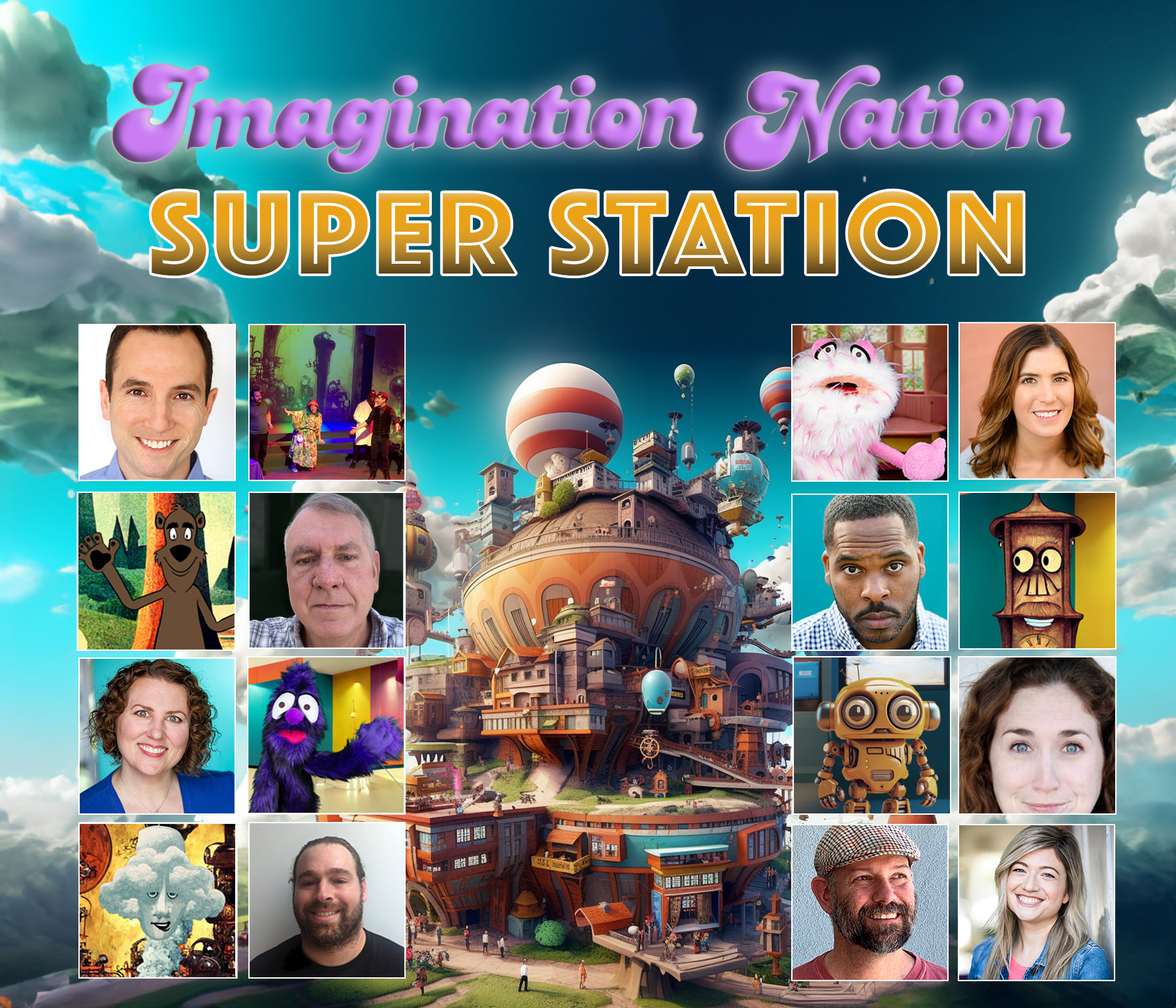 The Imagination Nation Super Station – Rocket Science Improv Show